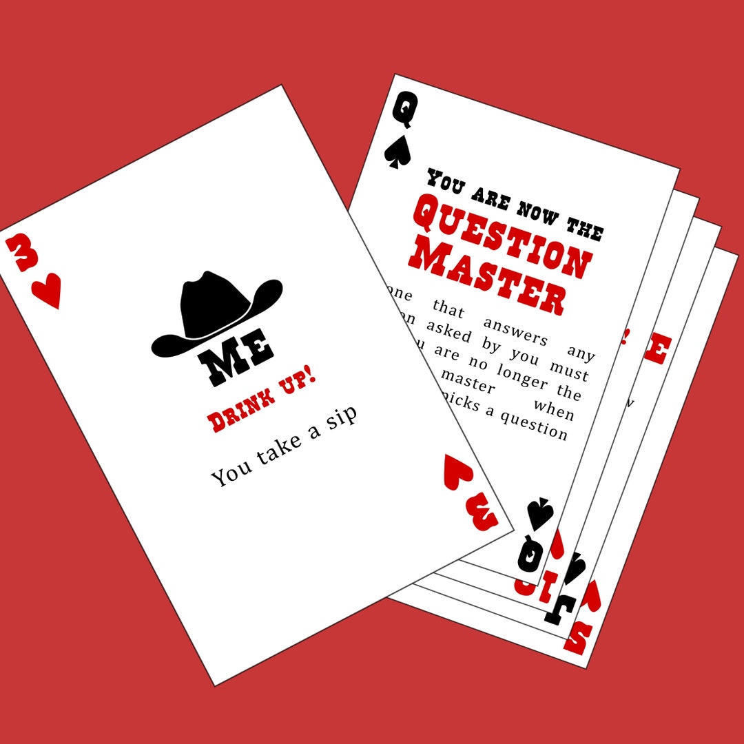 Ring of Fire: Downloadable Printable Classic Drinking Game Deck Last ...