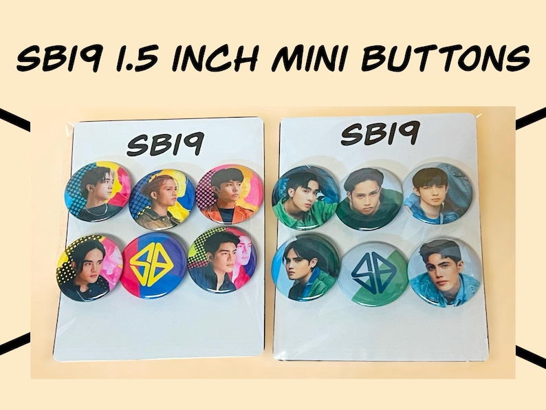 SB19 MINI BUTTONS - Etsy