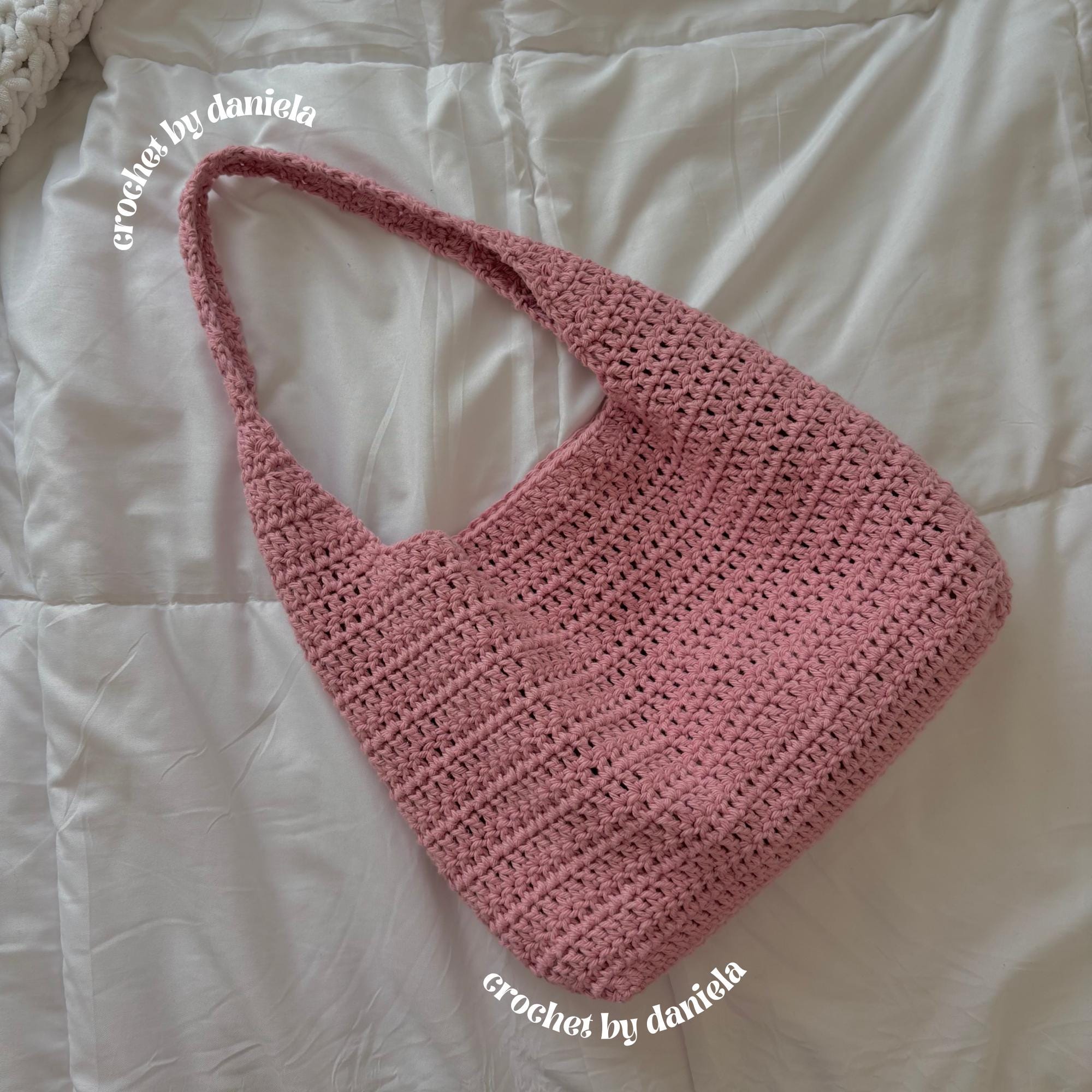Crochet Basic Tote Bag Pattern | PDF Pattern | Crochet Simple Bag - Etsy