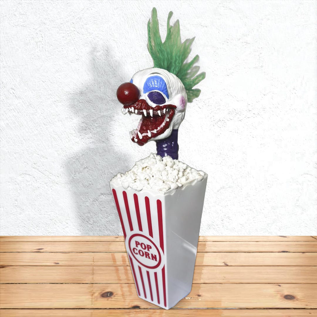Popcorn Clown Inspired Prop Display 12.5” - Etsy