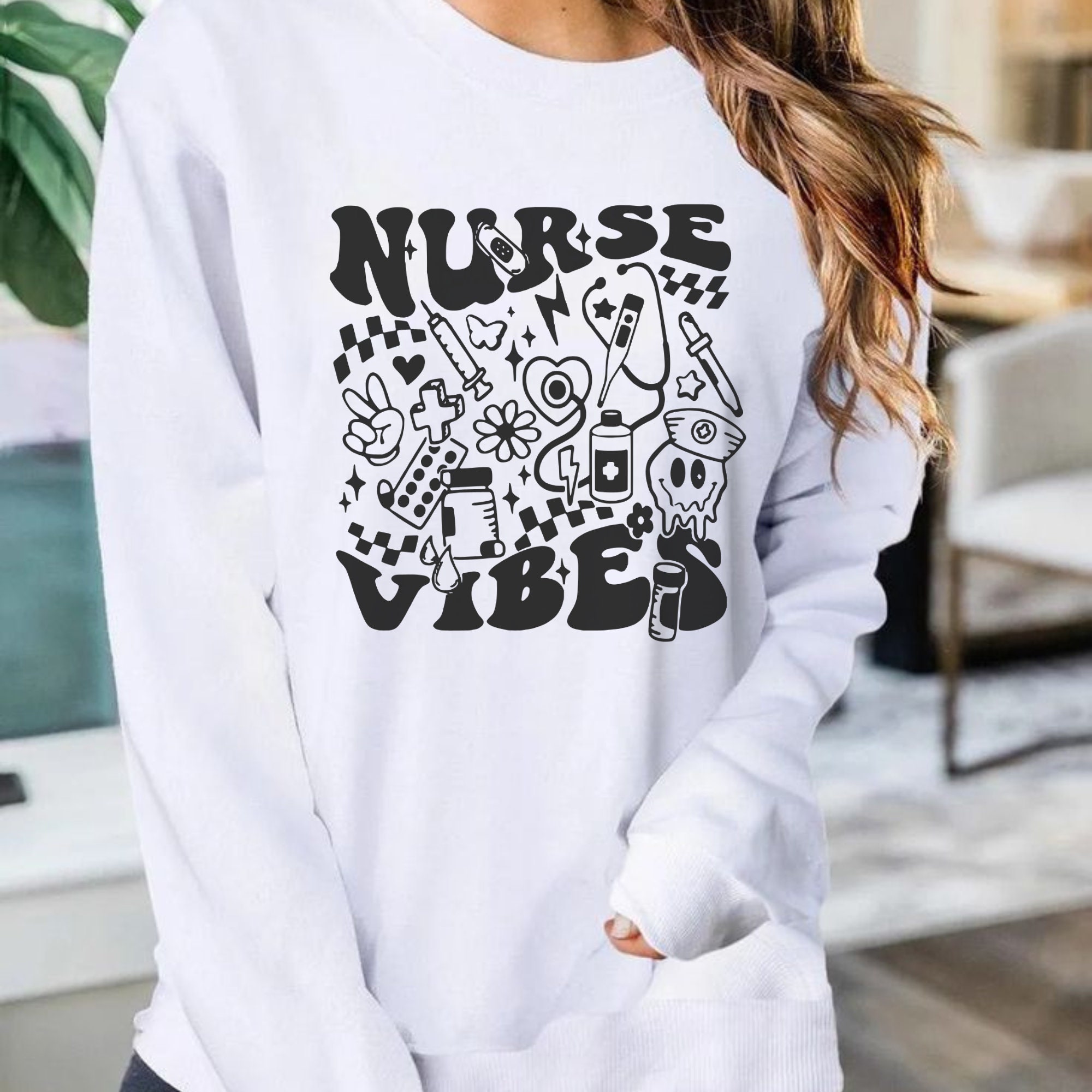 Trippy Nurse Life: Trending Simple Nursing SVG & PNG Bundle for Nurses ...