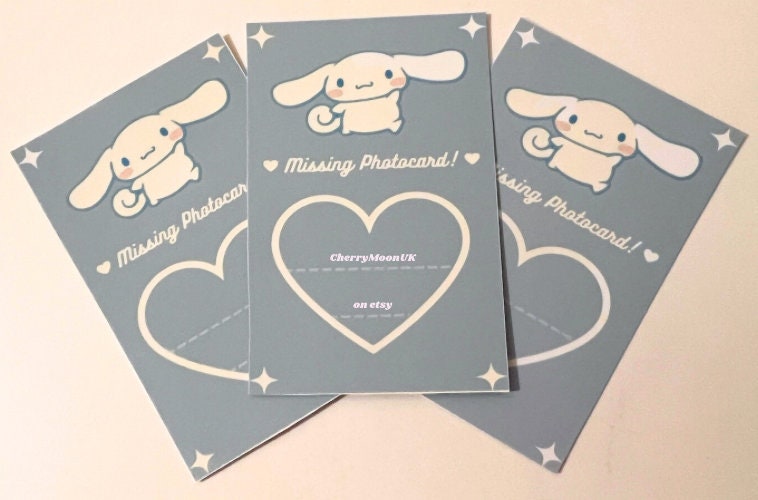 Sanrio Inspired Photocard Binder Placeholders / Decorative - Etsy