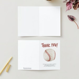 Baseball Coach Thank You Card- **instant Digital Download ** - Etsy