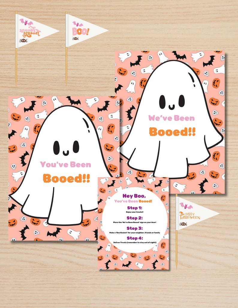 You've Been Booed Bundle -you've Been Booed Kit, Halloween, Halloween ...