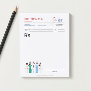 Doctors Office Pretend Play Printable- Dramatic Play Worksheets - Etsy