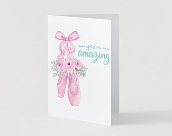 Printable Card for Dance Recital Instant Download Congratulations on ...