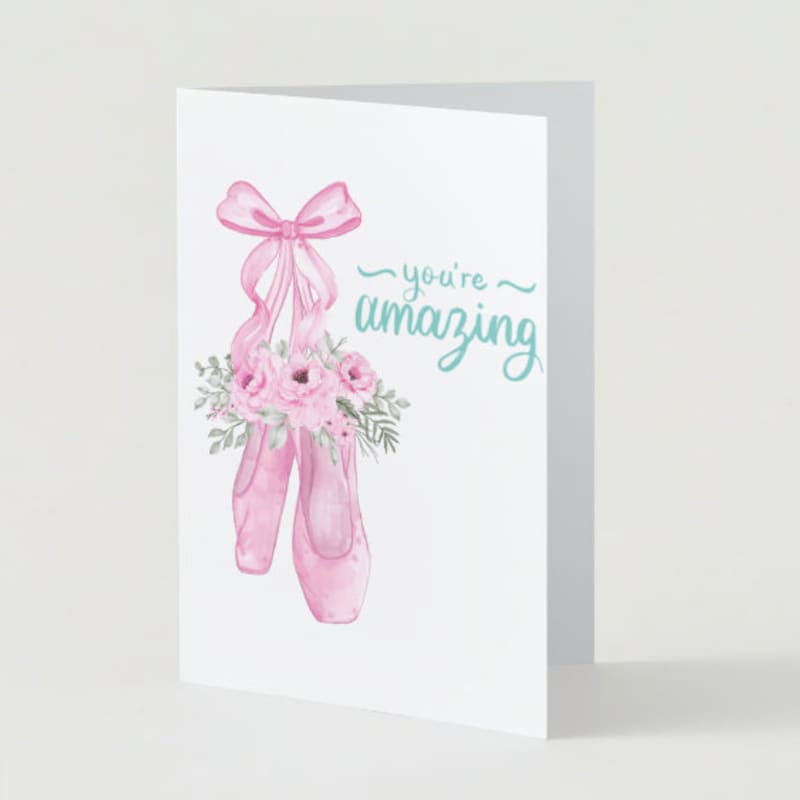 Dance Recital Card - Etsy