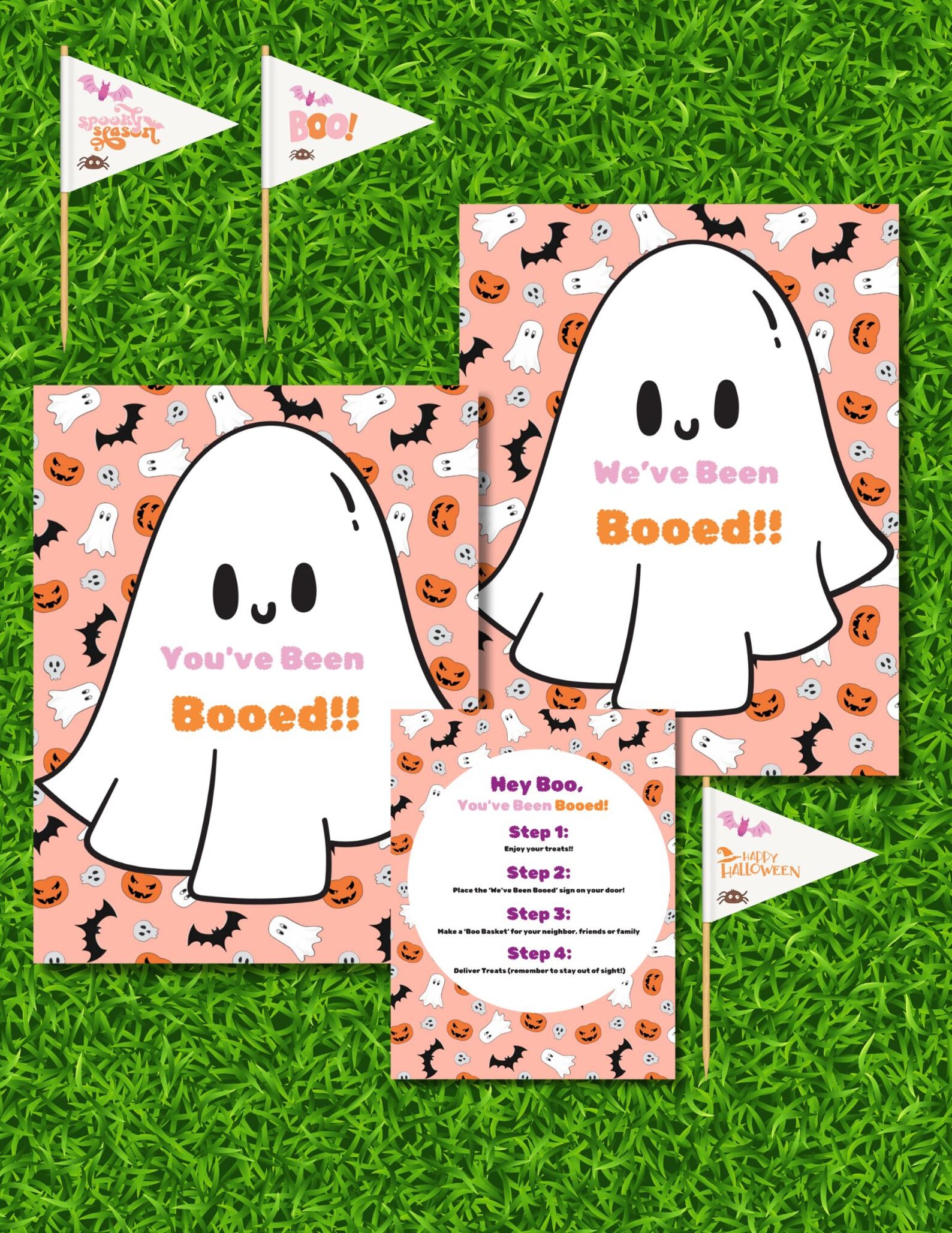 You've Been Booed Bundle -you've Been Booed Kit, Halloween, Halloween ...