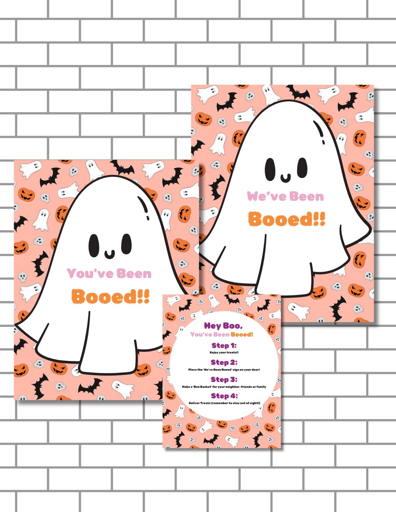 You've Been Booed Bundle -you've Been Booed Kit, Halloween, Halloween ...