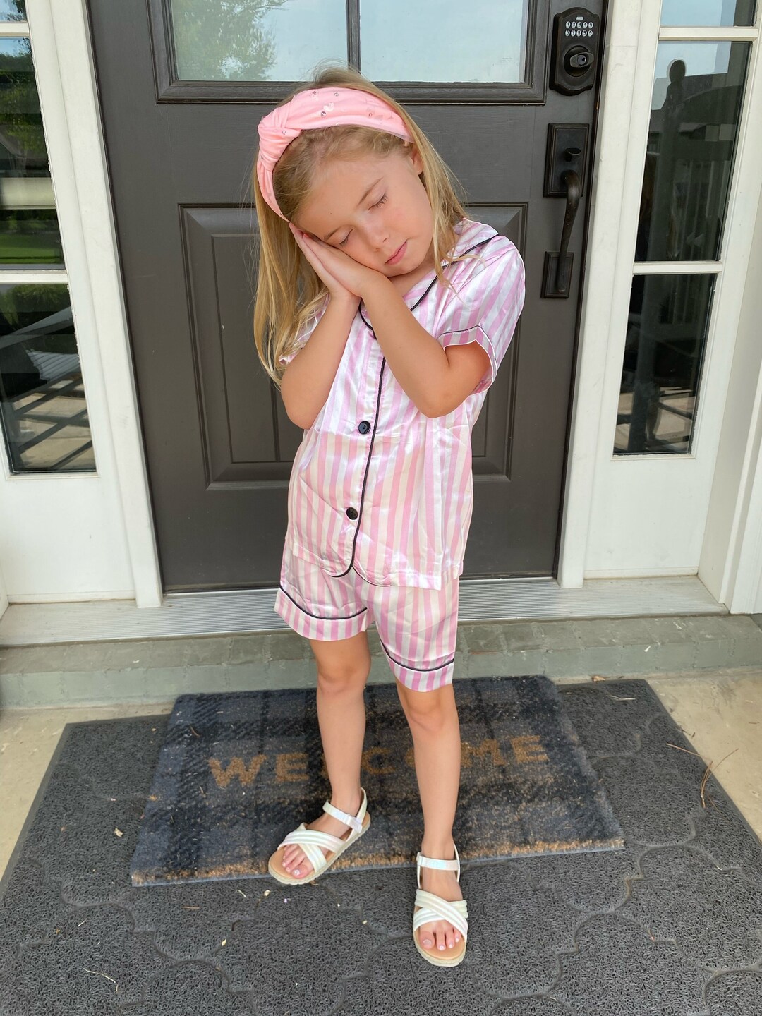 Girls Satin Pajamas Perfect for Girls Who Get Hot at Night - Etsy
