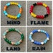 Element Manipulation Beaded Bracelets - Etsy