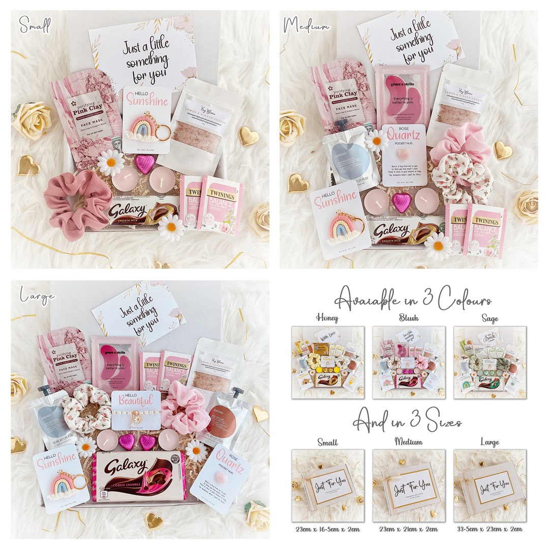 Daisy Letterbox Gift for Her, Hug in a Box, Personalised Spa Gift Box ...