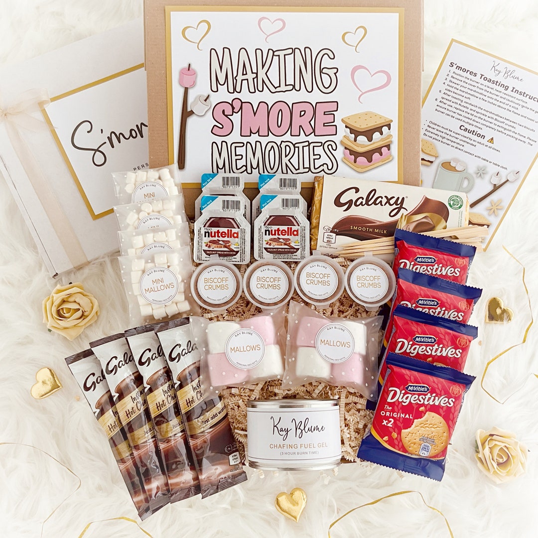 Movie Night Smores Gift Box, Bahlsen Smores Smores Kit, Smores Box ...