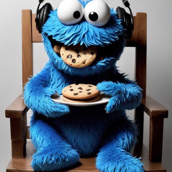 Baby Cookie Monster - Etsy