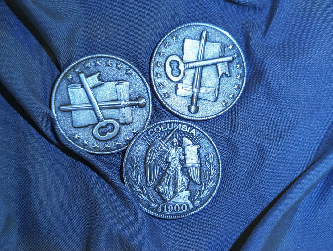 Bioshock Infinite Silver Eagles - Etsy