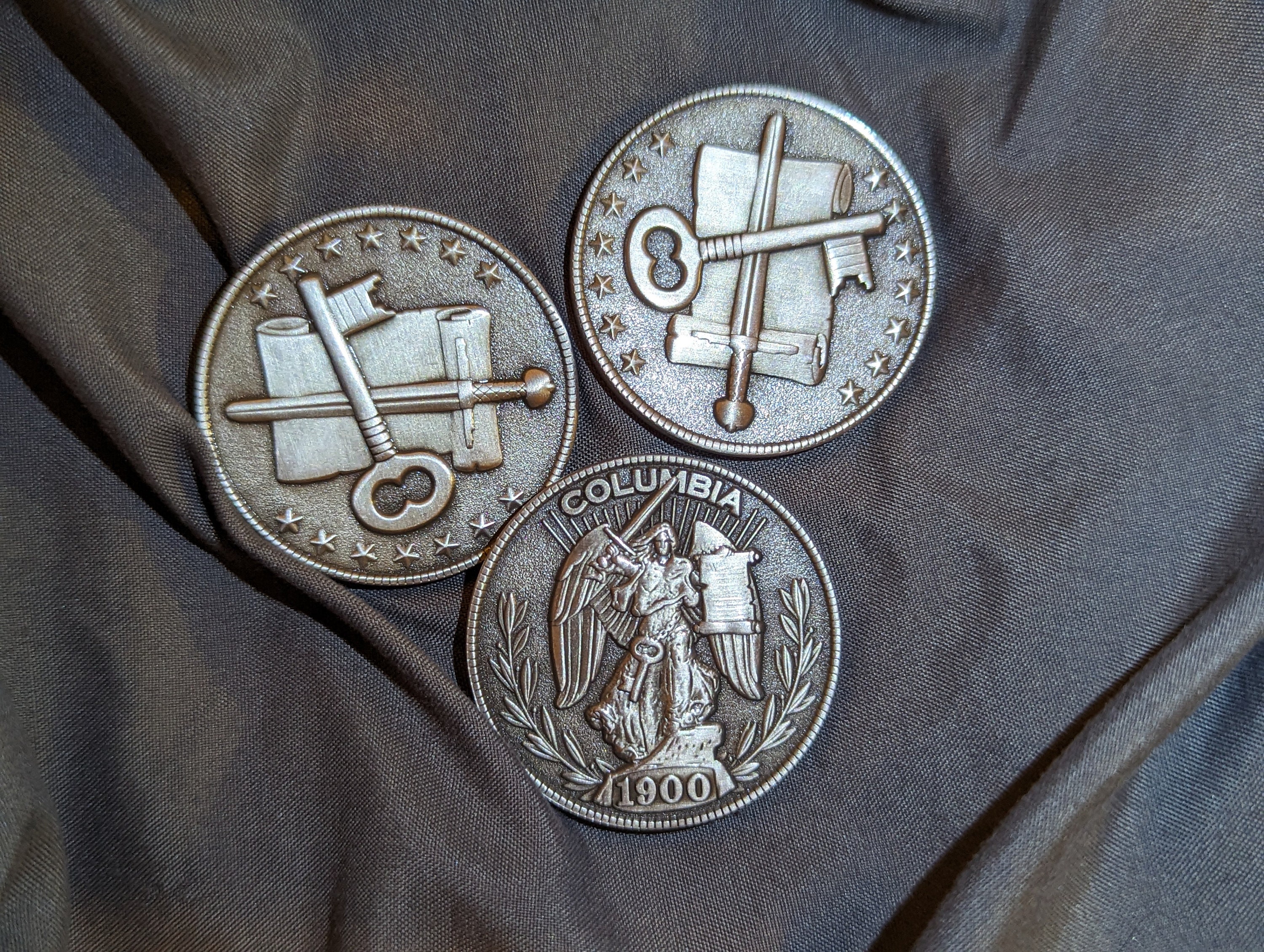 Bioshock Infinite Silver Eagles - Etsy