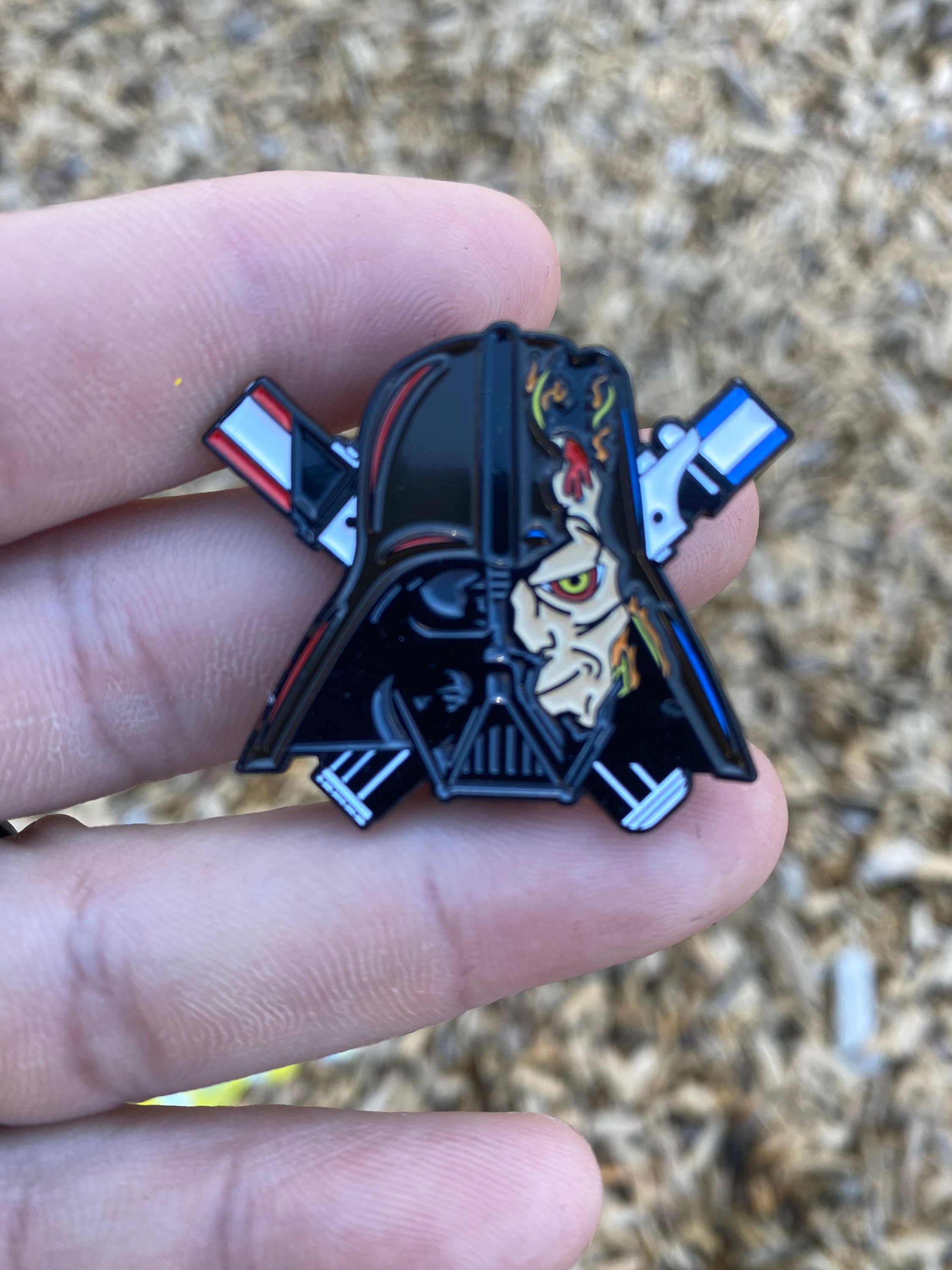 Star Wars Darth Vader Duality Hat Pin Kenobi Series Anakin Vader Pin ...