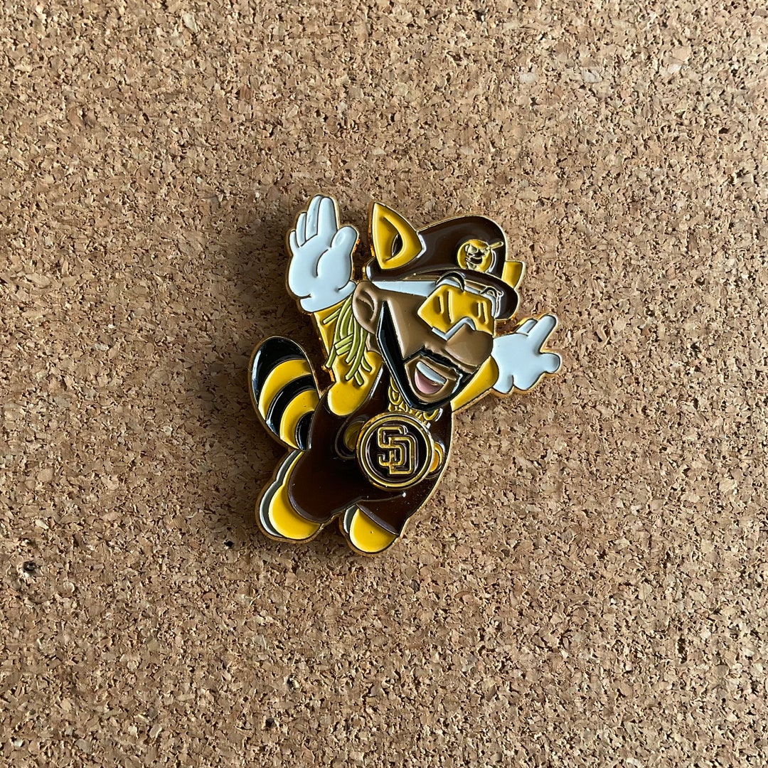 Super Swagtis Jr. Hat Pin Super Mario World Fernando Tatis Jr Tanooki ...