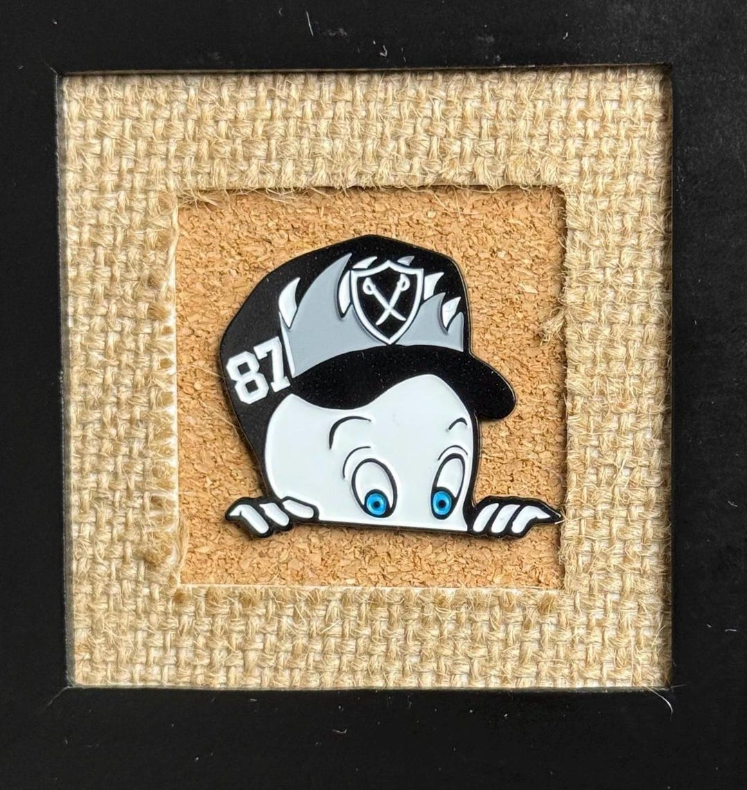 Ghost Peeker Hat Pin - Etsy