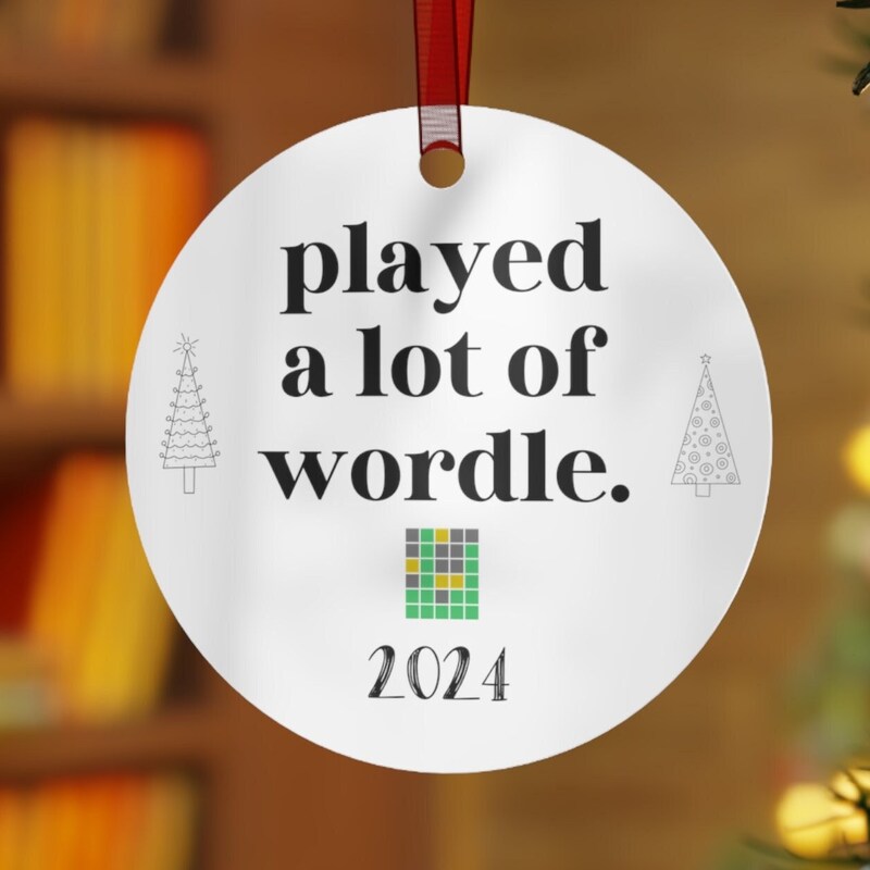 Word Ornaments - Etsy