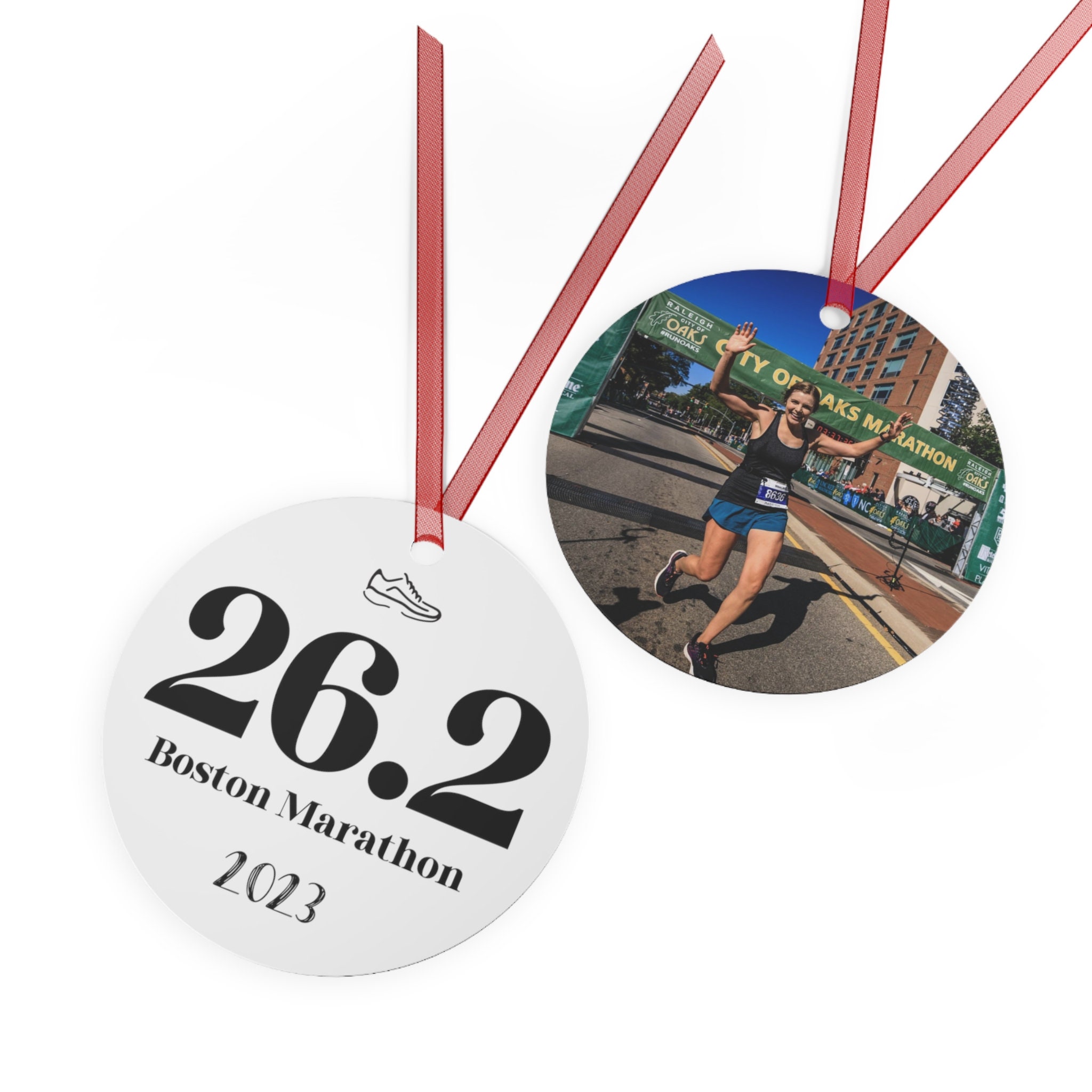 Personalized Marathon Ornament, 26.2 Runner Custom Runners Marathon ...