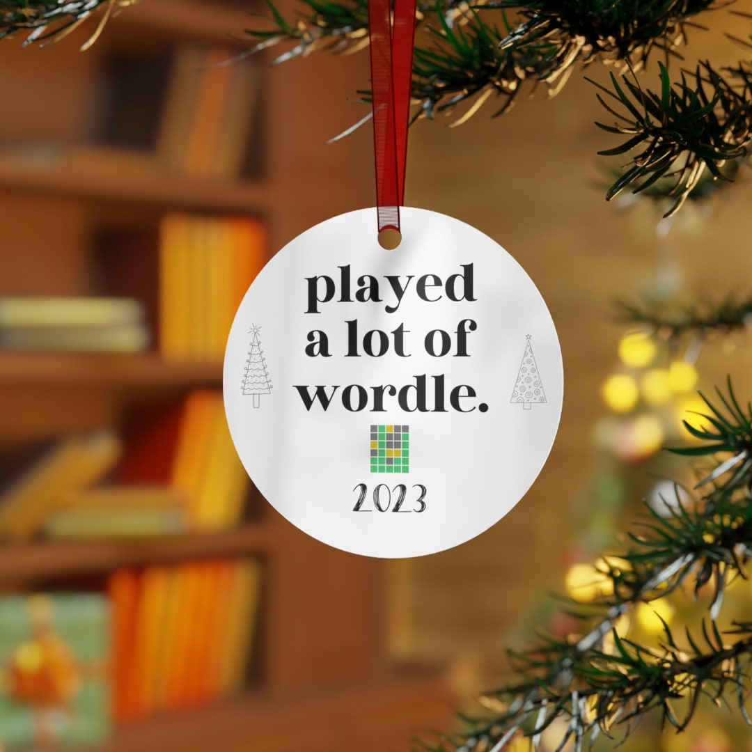 Wordle Ornament, Wordle Gift, Wordle Christmas Ornament, Christmas ...