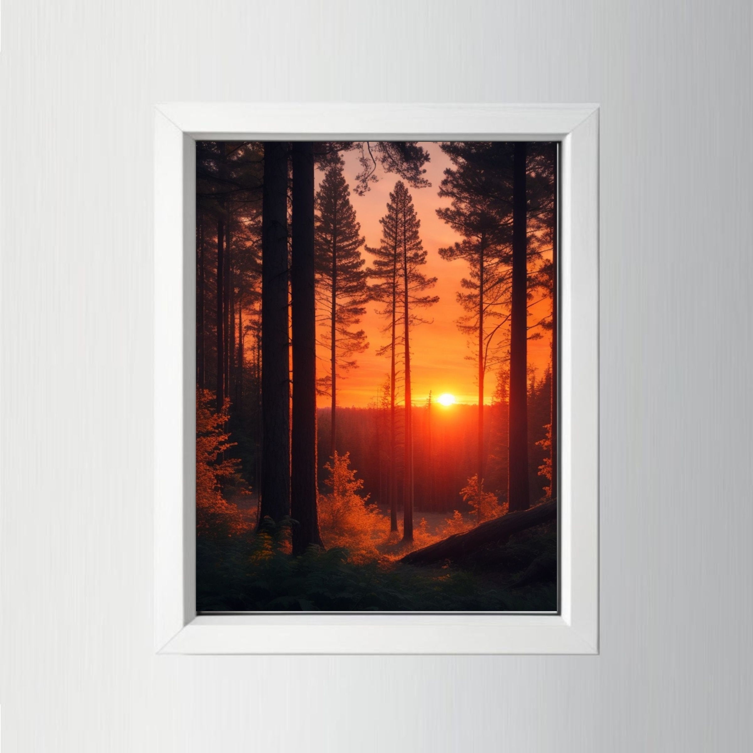 Sunset-sunrise Wall Art, Printable Artwork - Etsy