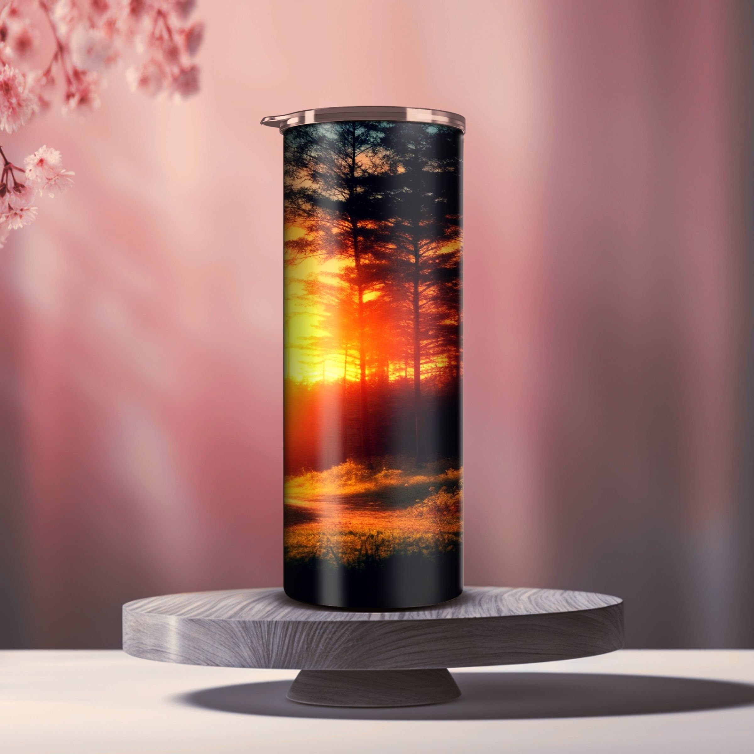Sunset, Sunrise, Printable 20 Oz Skinny Tumbler Wrap - Etsy