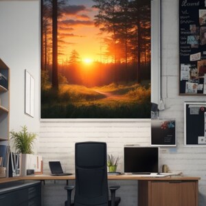 Sunset-sunrise Wall Art, Printable Artwork - Etsy