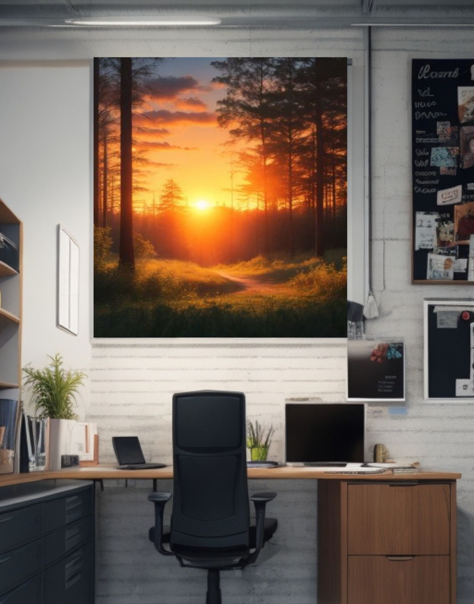 Sunset-sunrise Wall Art, Printable Artwork - Etsy