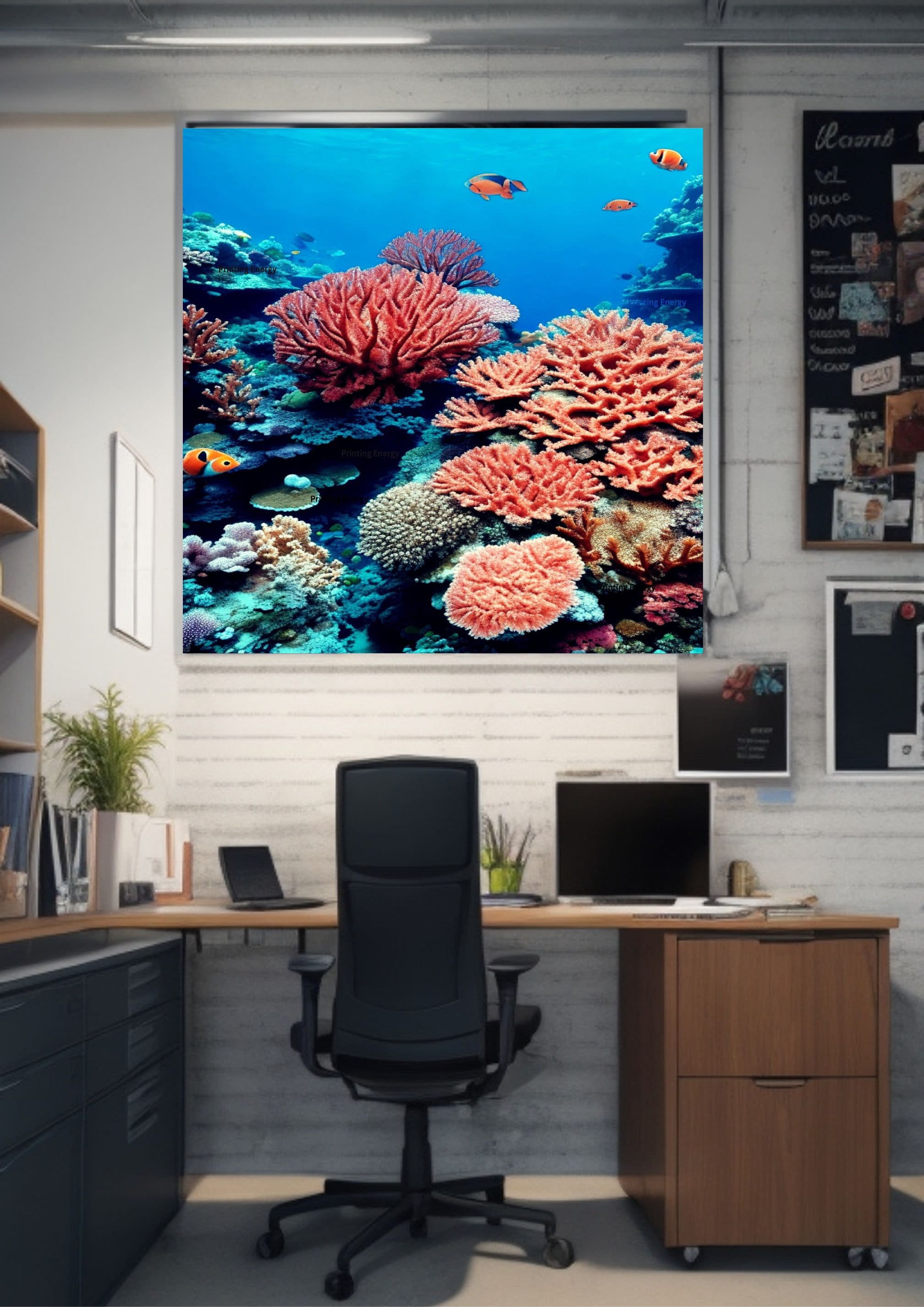 Corals Wall Art, Ocean, Printable Artwork, Digital Design, Aquatic ...