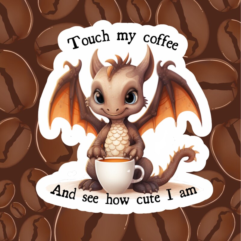 Cute Coffee Stickers - Etsy