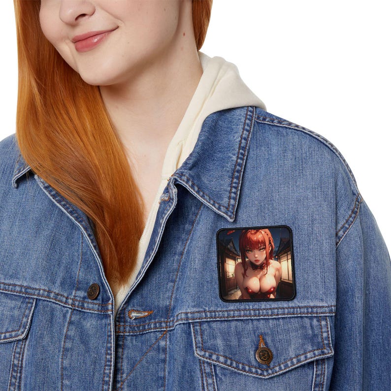 Chainsawman Makima Iron-on Patch Anime, Manga, Embroidered Badge ...