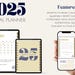 2025 Monthly Digital Planner - Etsy