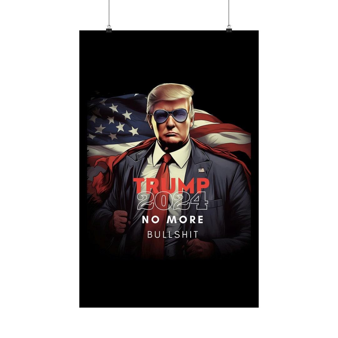 Trump 2024 Poster MAGA Donald Trump Poster Gifts for Her - Etsy