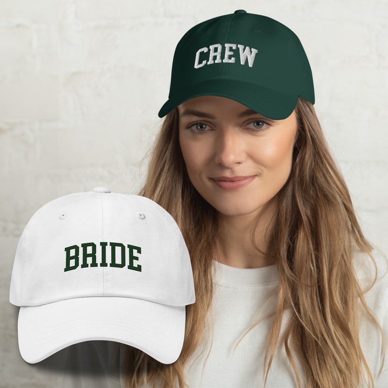 Embroidered Camp Bachelorette Party Hats, Camp Bachelorette Decor ...