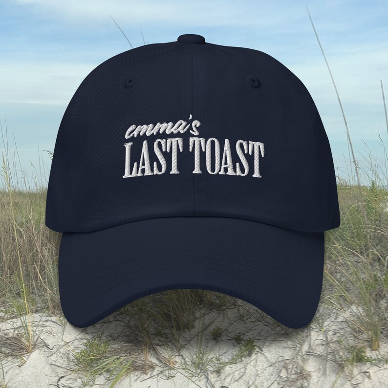 Last Toast on the Coast Custom Embroidered Bachelorette Party Hat ...
