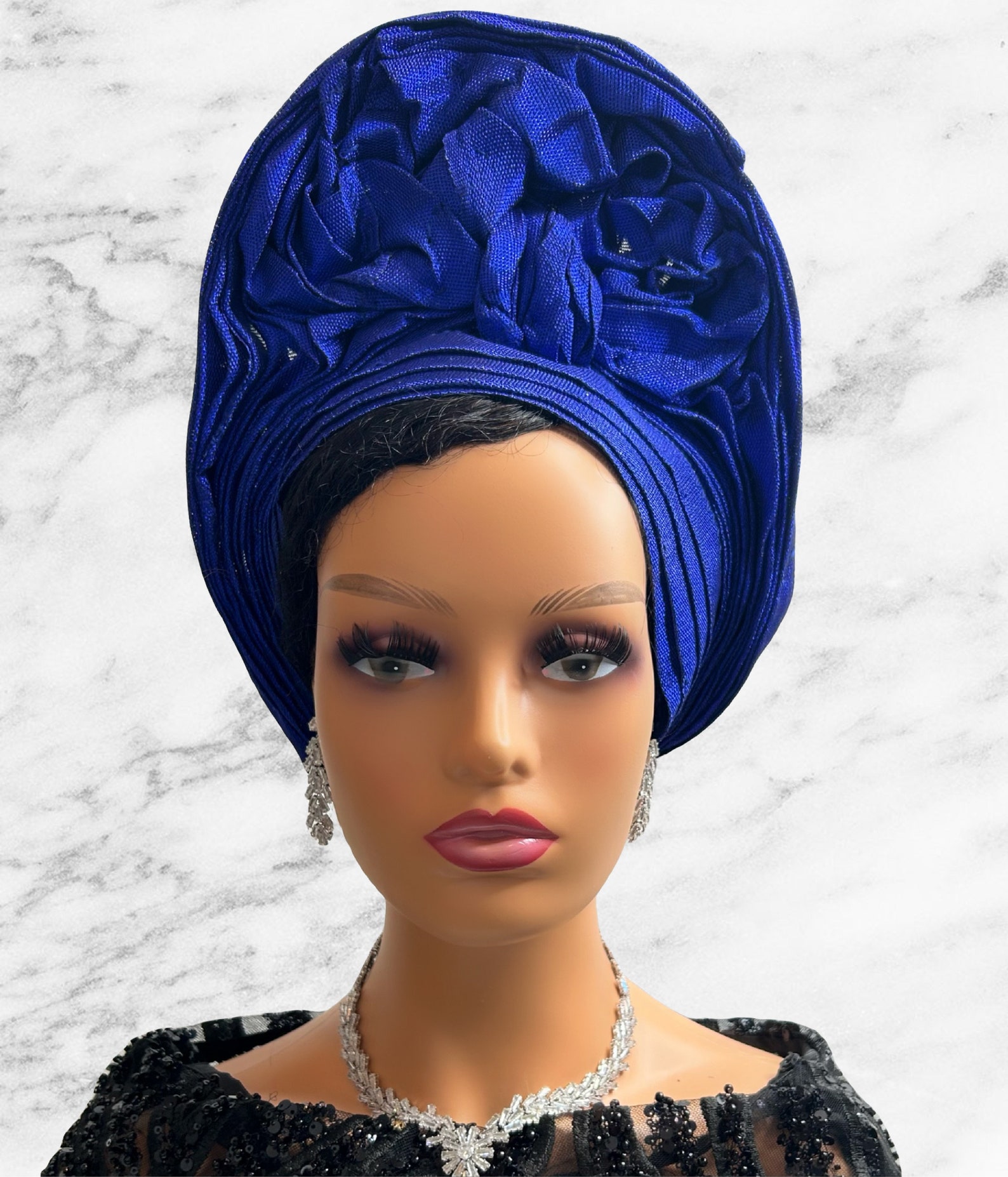 African Auto Gele Effortless Style, Traditional Beauty Your Ready-to ...