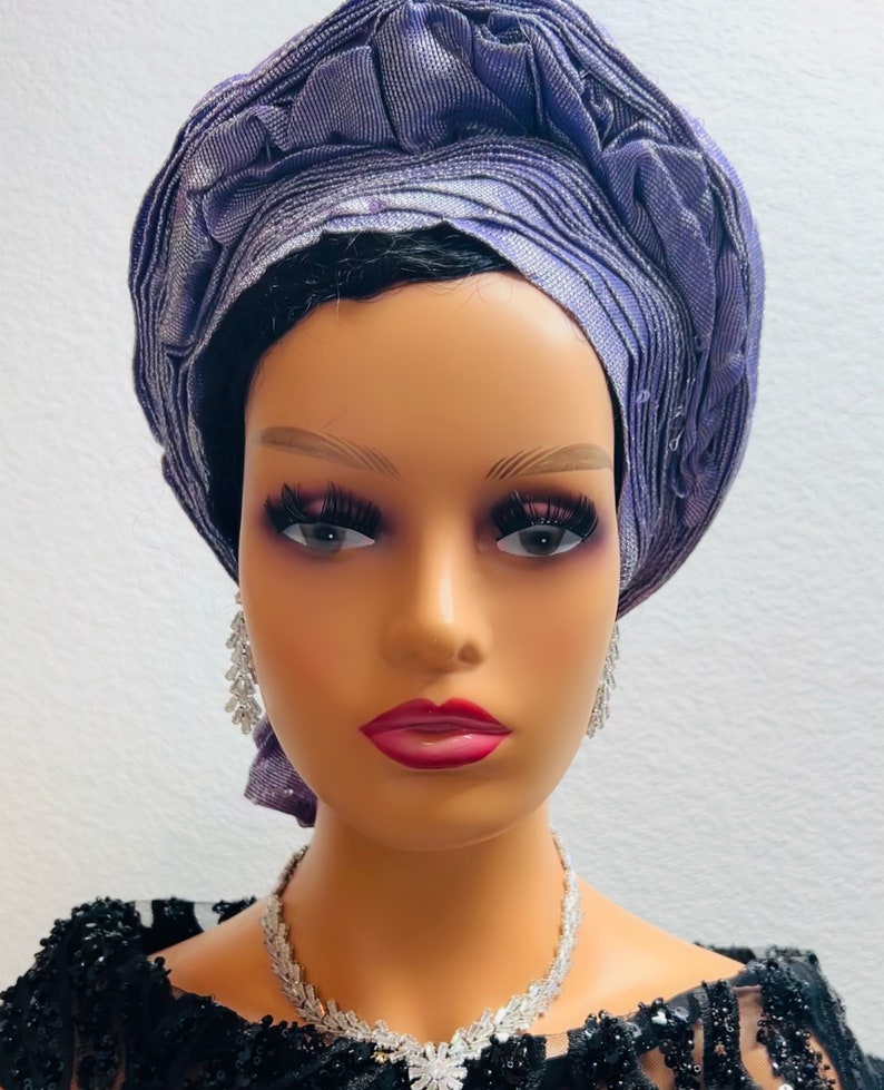 African Auto Gele Effortless Style, Traditional Beauty Your Ready-to ...