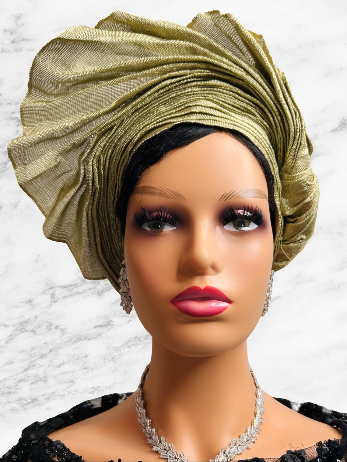 African Auto Gele Effortless Style, Traditional Beauty Your Ready-to ...