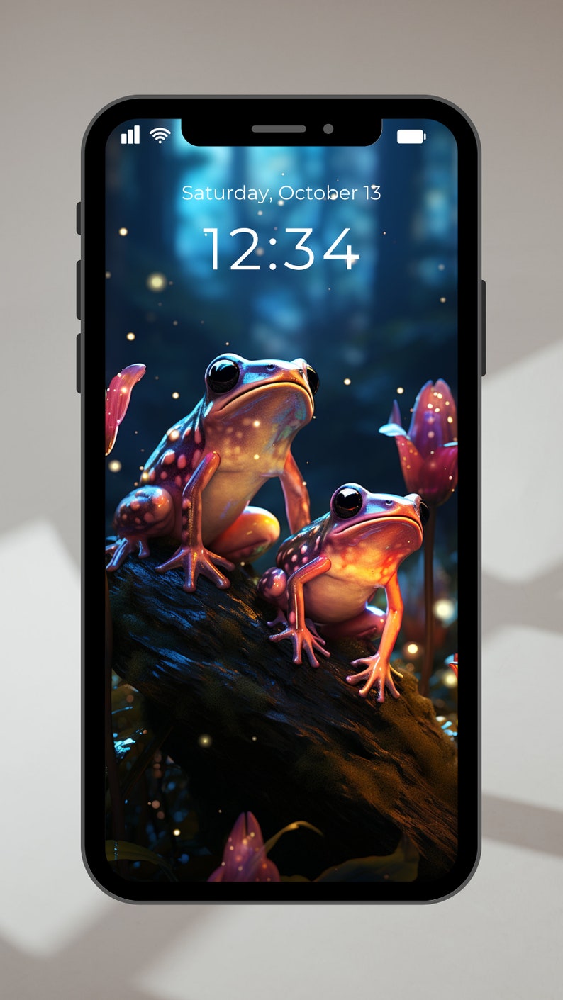 2 High Resolution Smartphone Wallpapers, Cute Tree Frogs iPhone ...