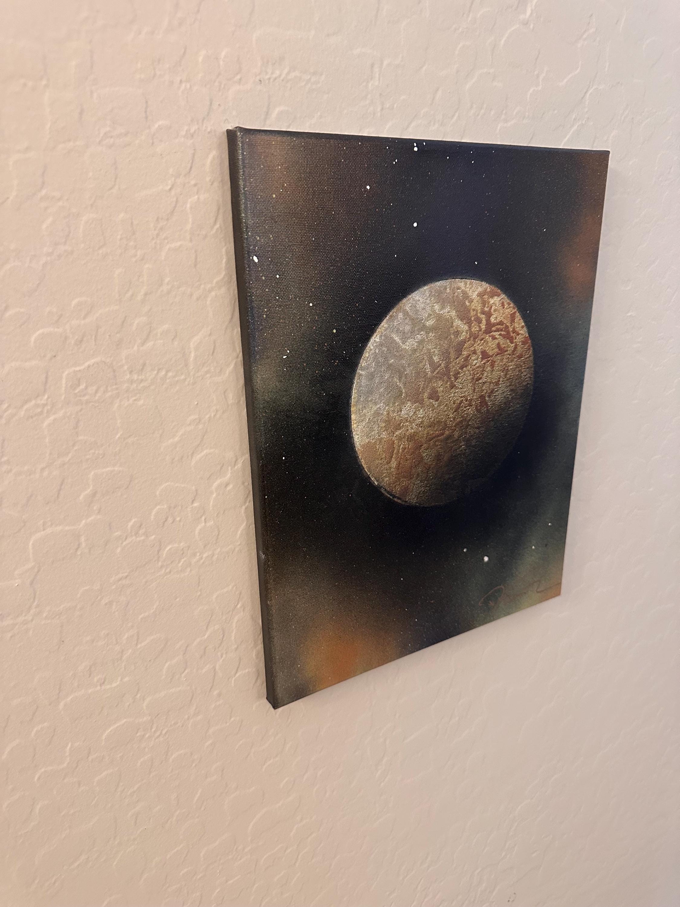 Planet Spray Paint Art - Etsy