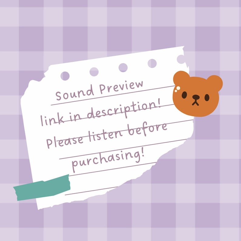 12 Cute Sound Alerts for Streaming Pack #1 | Audio Alerts ...