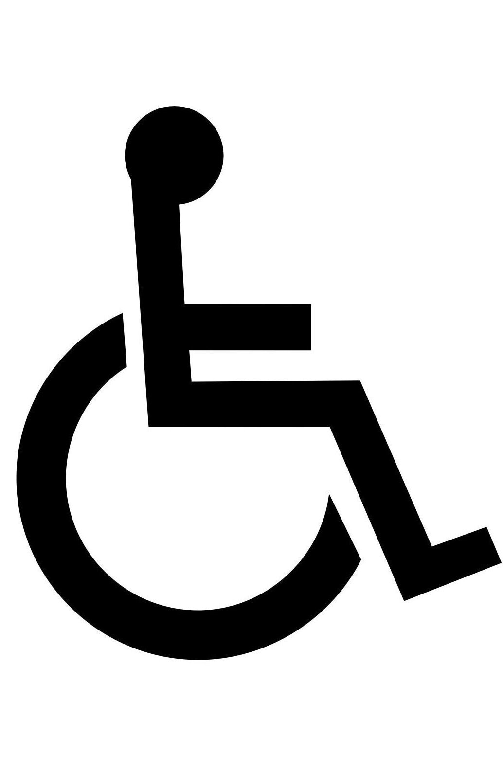 Handicap Sign Digital Download Clipart - Vector .eps, .dxf, .svg, .png ...