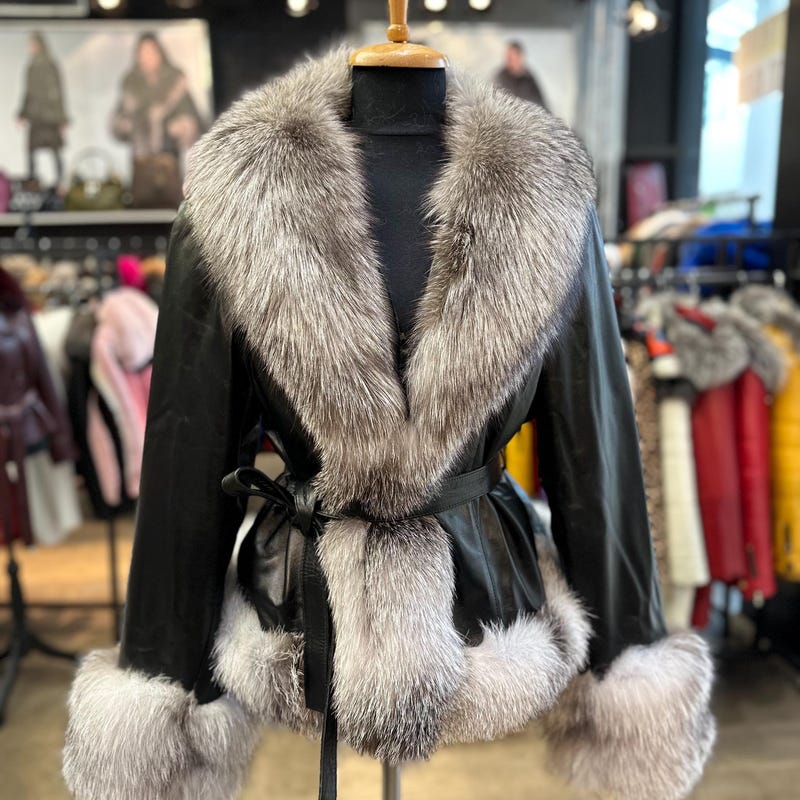 Plus Size Fur Coat - Etsy