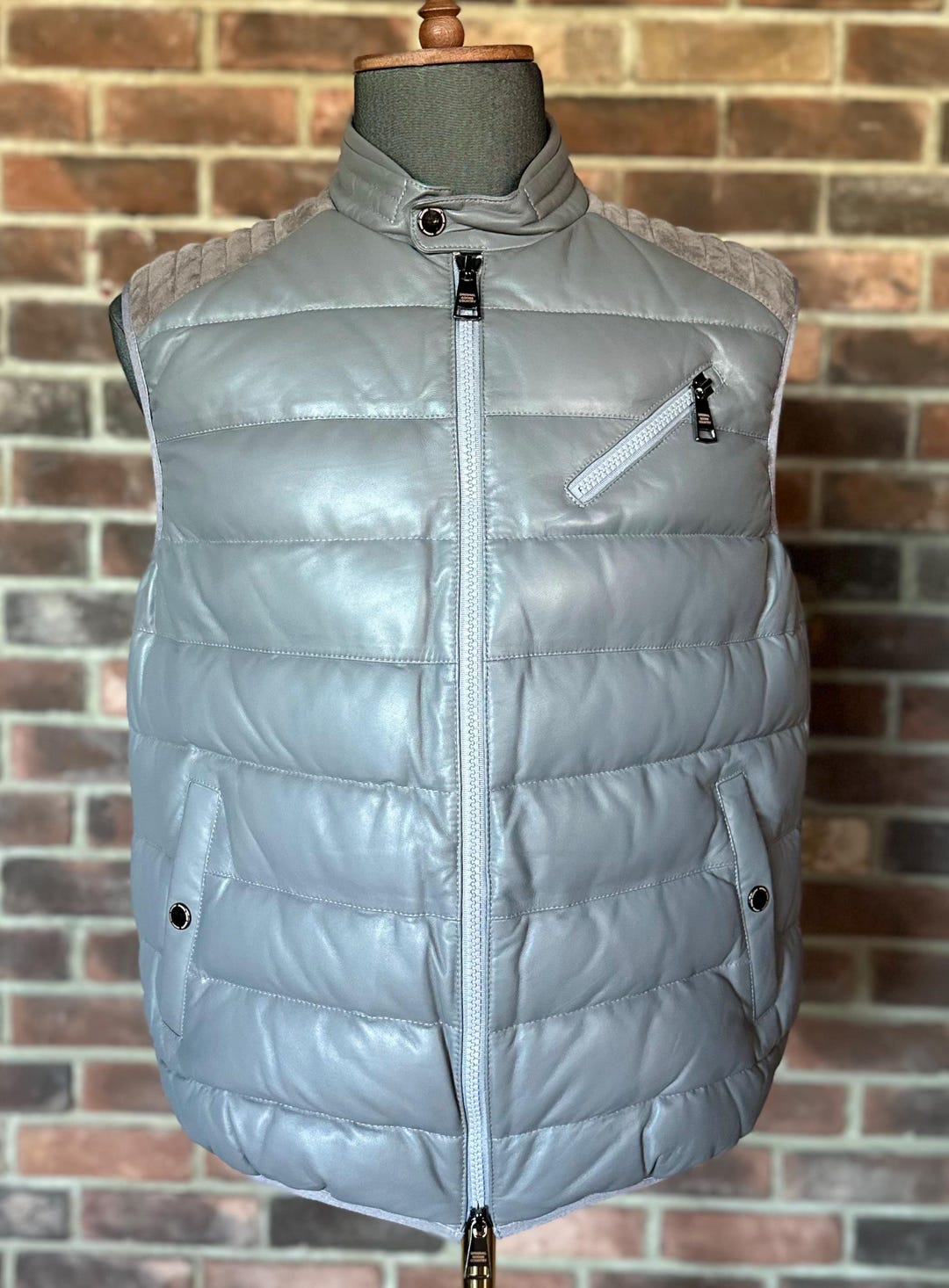 Handmade Original Goose Country Men's Bubble Lamb Skin Leather & Goose ...