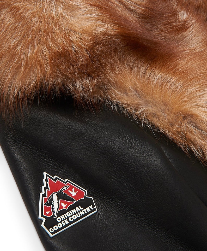 Original Goose Country Handmade Sheepskin Shearling Jacket: Women's Fox ...