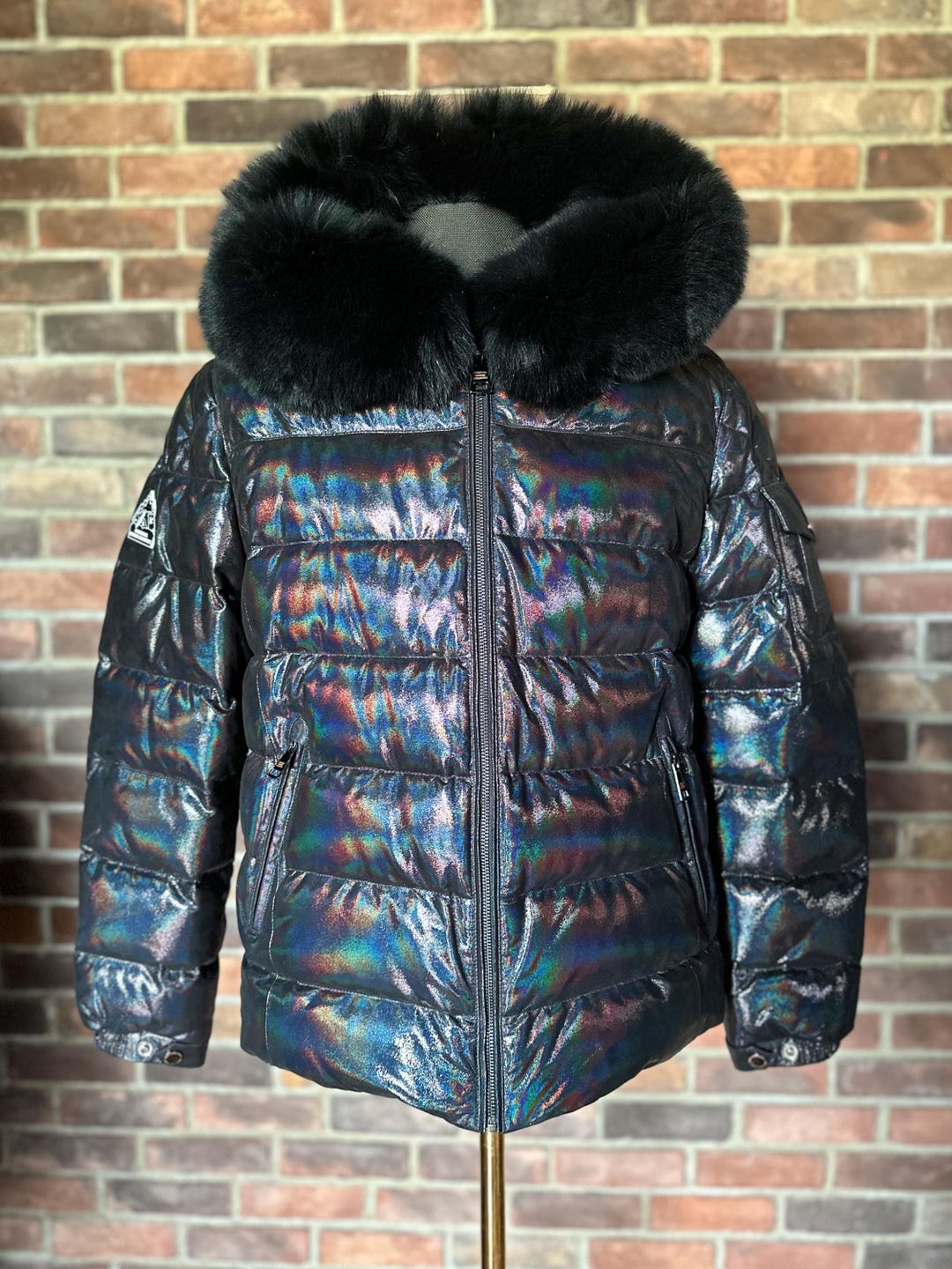 Original Goose Country Men's Hologram Bubble Lamb Skin Leather & Goose ...