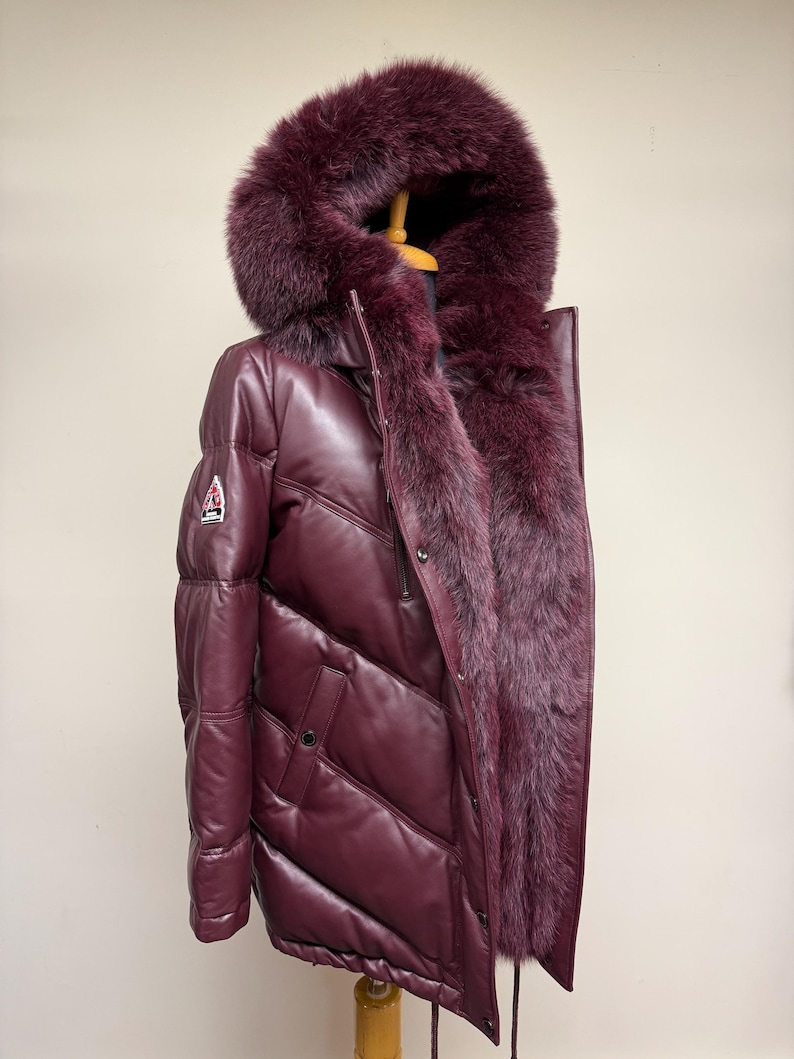 Handmade Original Goose Country Women's V-bubble Lamb Skin Leather ...