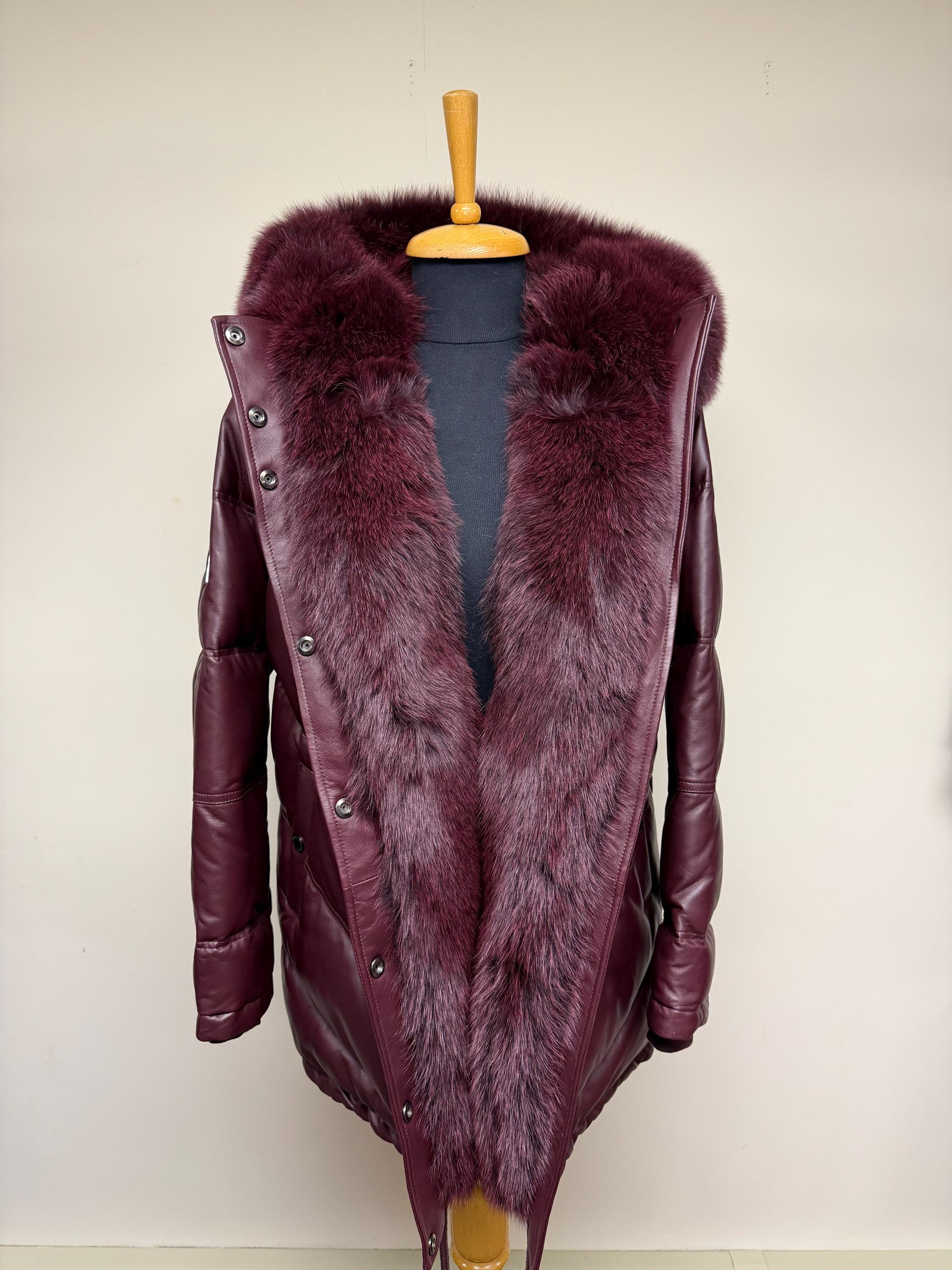 Handmade Original Goose Country Women's V-bubble Lamb Skin Leather ...